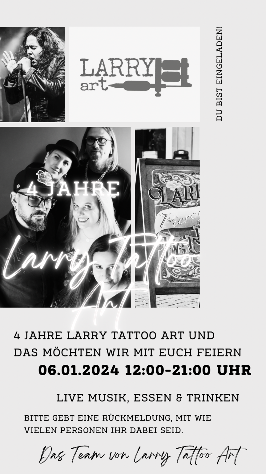 Larry Tattoo Art | Tätowierung | Norderstedt | Hamburg - Home